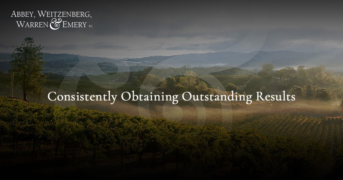 Santa Rosa Lawyers | Abbey, Weitzenberg, Warren & Emery